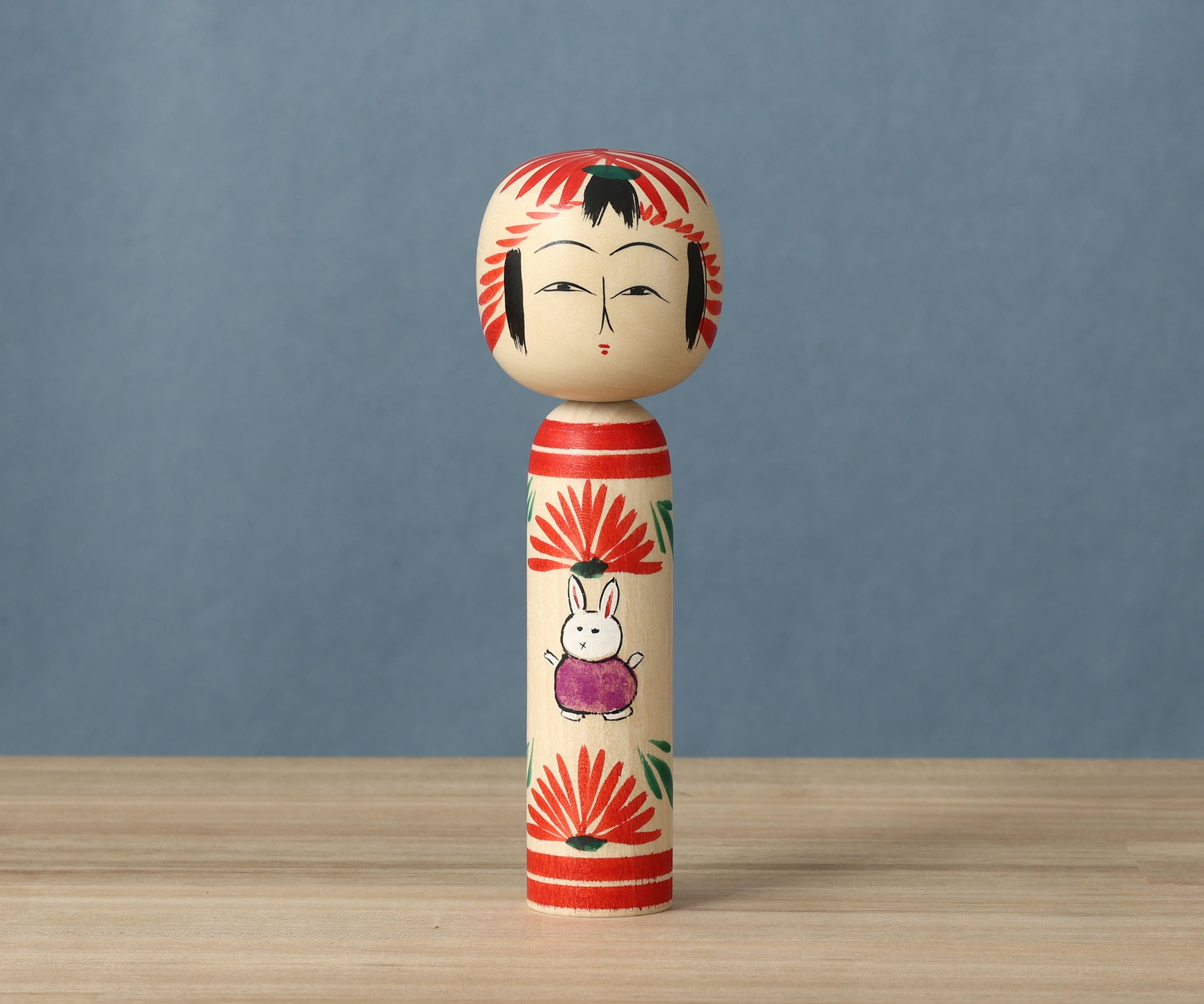 OGASAWARA, Yoshio 小笠原義雄工人 | Usagi-rabbit kokeshi doll うさぎこけし | Togatta – Shin Crafts