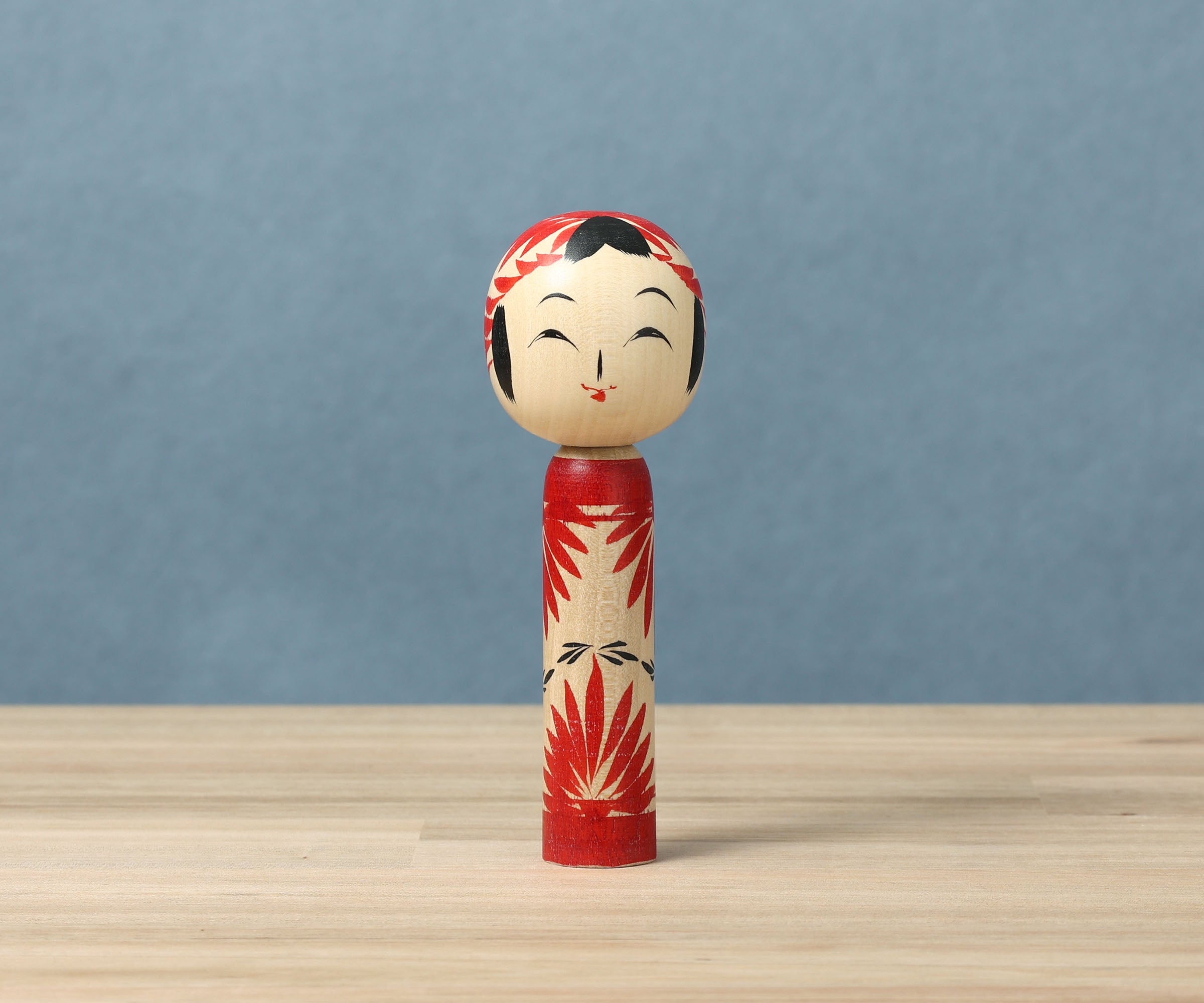 KOYAMA, Yoshimi 小山芳美工人 | Togatta style kokeshi doll 遠刈田こけし | Togatta s ...