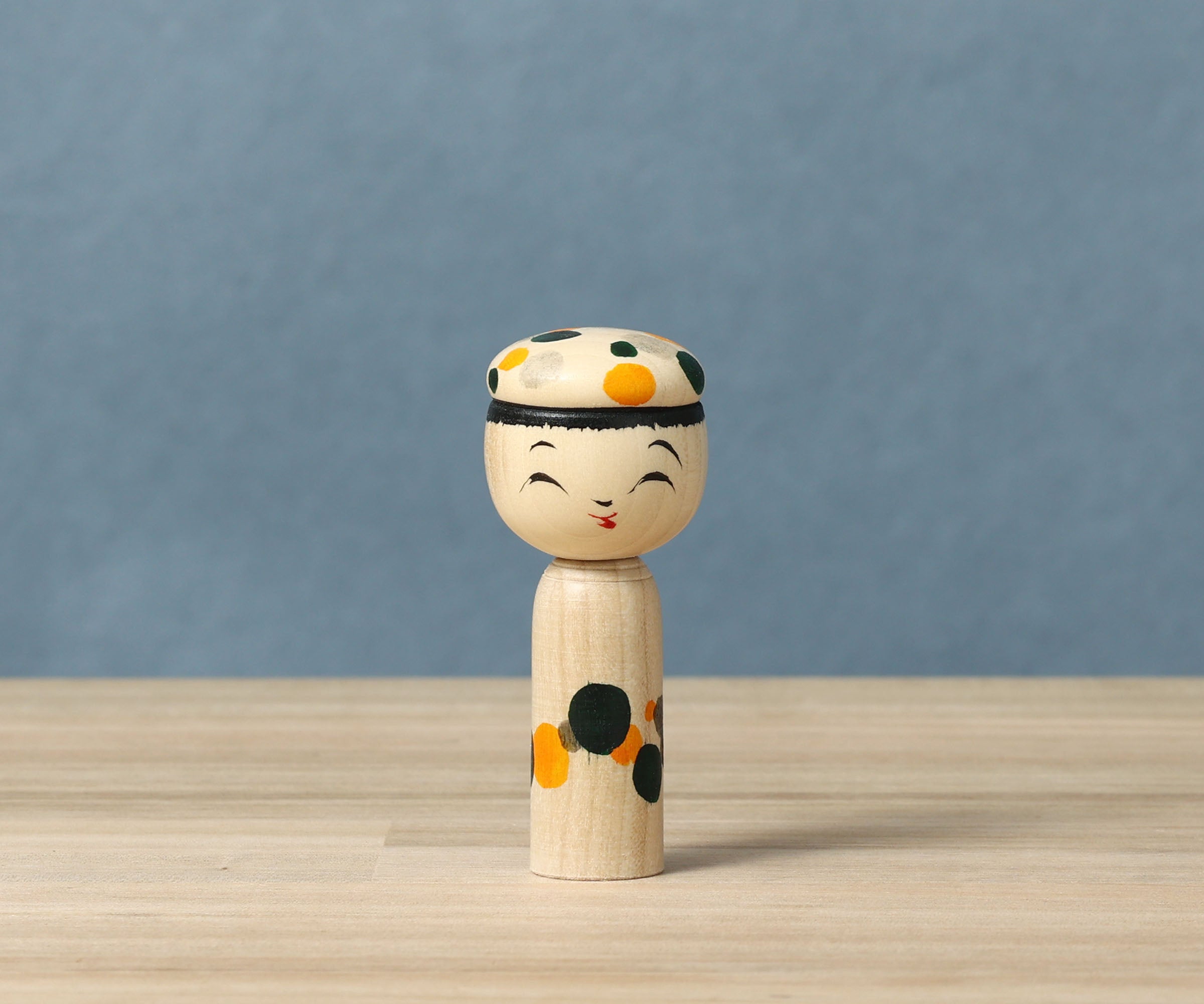 KOYAMA, Yoshimi 小山芳美工人 | Boushi-hat kokeshi doll 帽子こけし | Togatta style ...