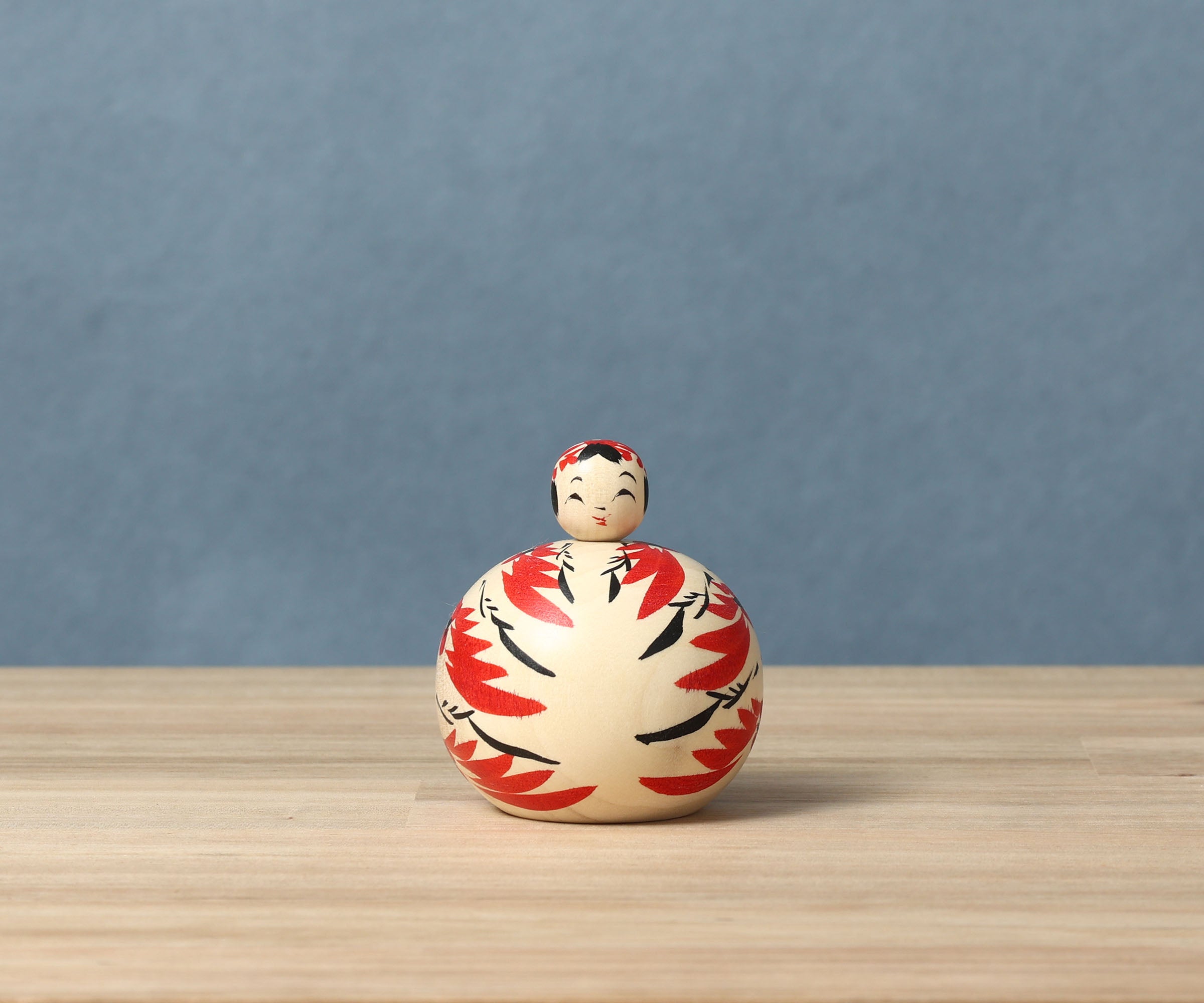 Ejiko kokeshi doll | KOYAMA, Yoshimi | Togatta style | 6.5cm in height ...